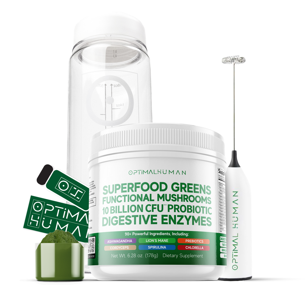 Optimal Human - Superfood Greens – REAL AJ STORE