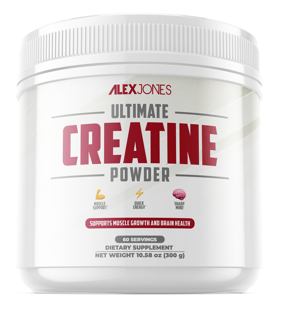 Ultimate Creatine Powder by Alex Jones – REAL AJ STORE