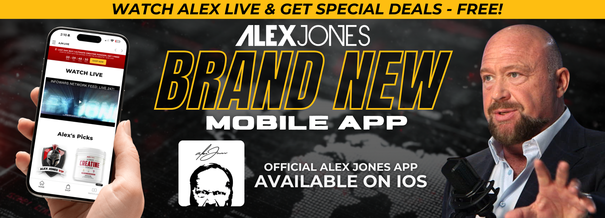 Real Alex Jones - The Absolute BEST Supplements & Apparel – REAL AJ STORE