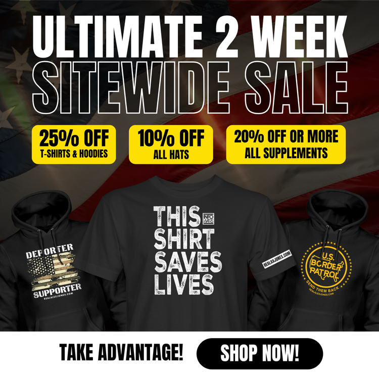 Real Alex Jones - The Absolute BEST Supplements & Apparel – REAL AJ STORE