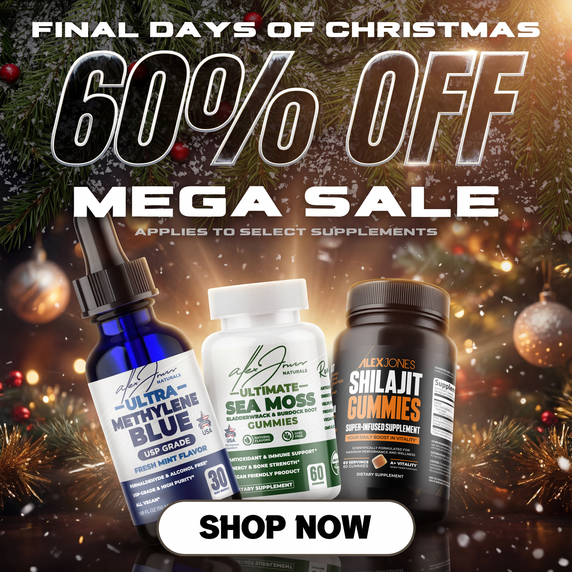 Real Alex Jones - The Absolute BEST Supplements & Apparel – REAL AJ STORE
