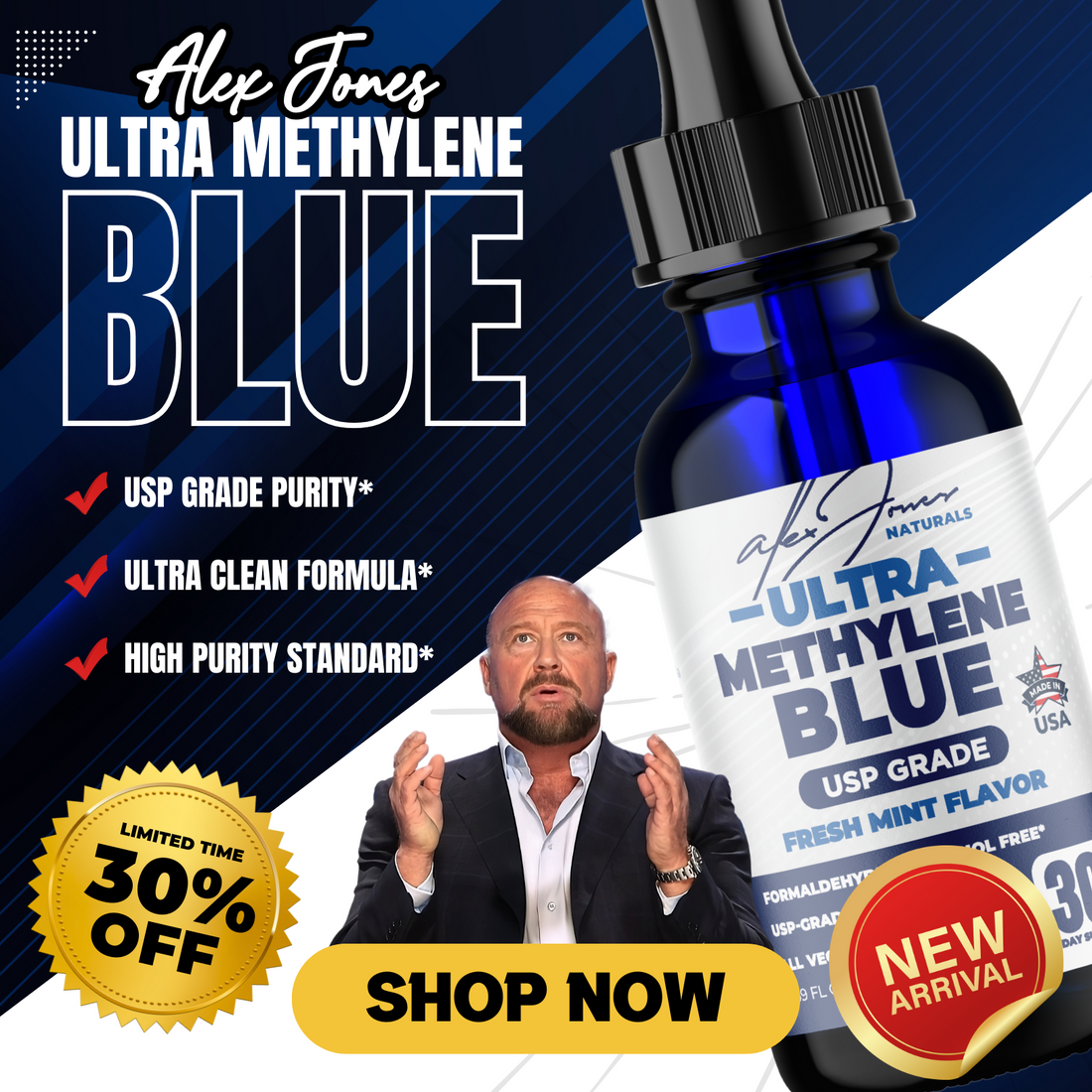 Real Alex Jones - The Absolute BEST Supplements & Apparel – REAL AJ STORE
